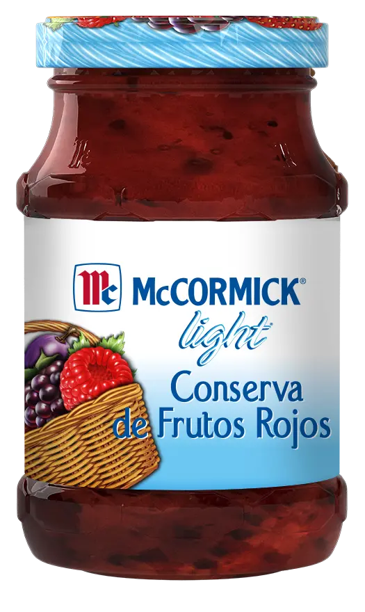 Conserva de frutos rojos light