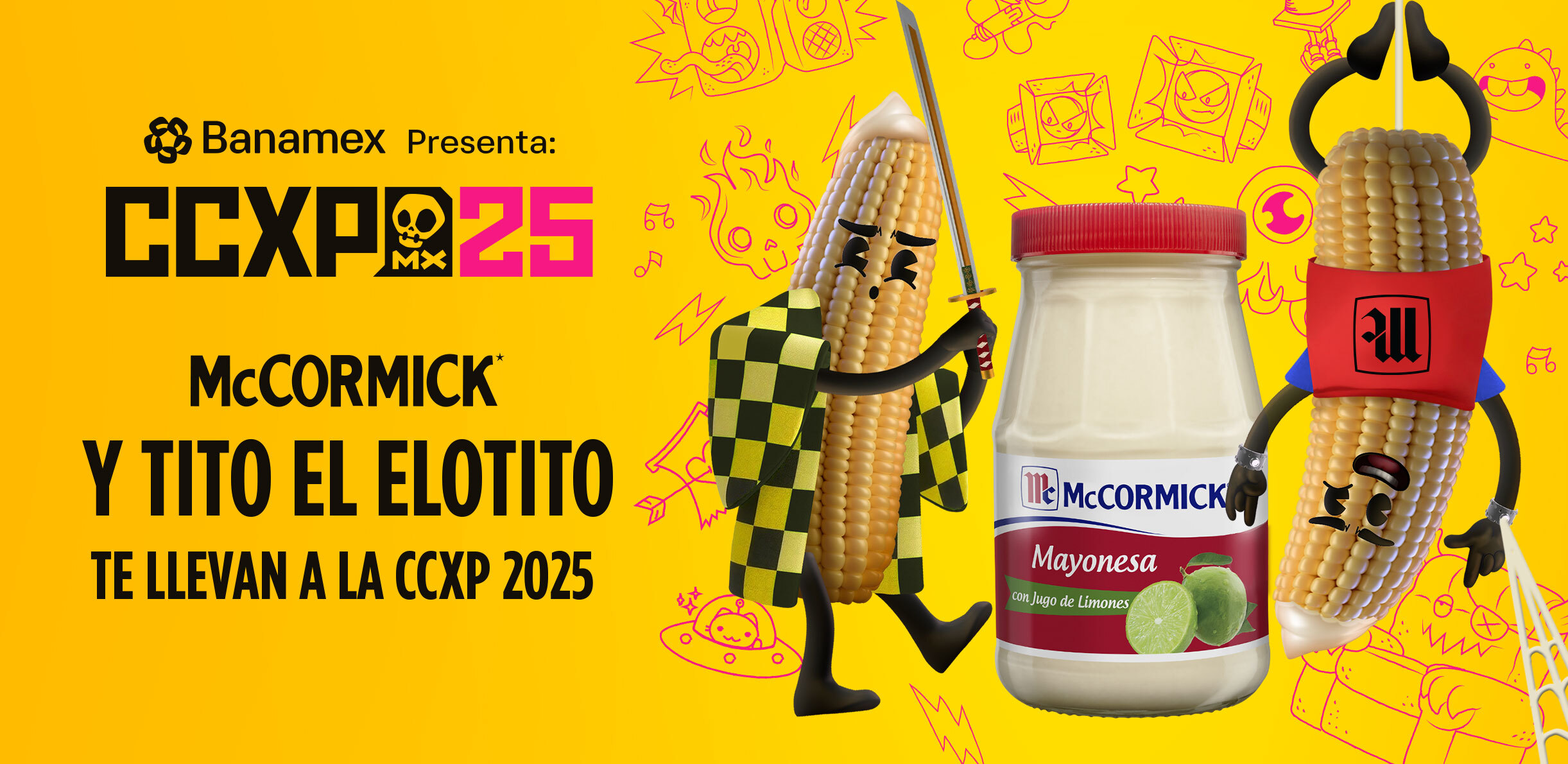 Tito el Elotito te lleva al CCXP 2025