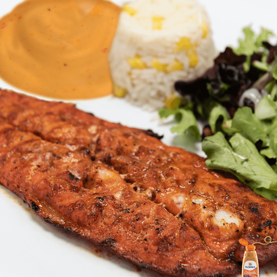 PESCADO ZARANDEADO CON MOSTAZA