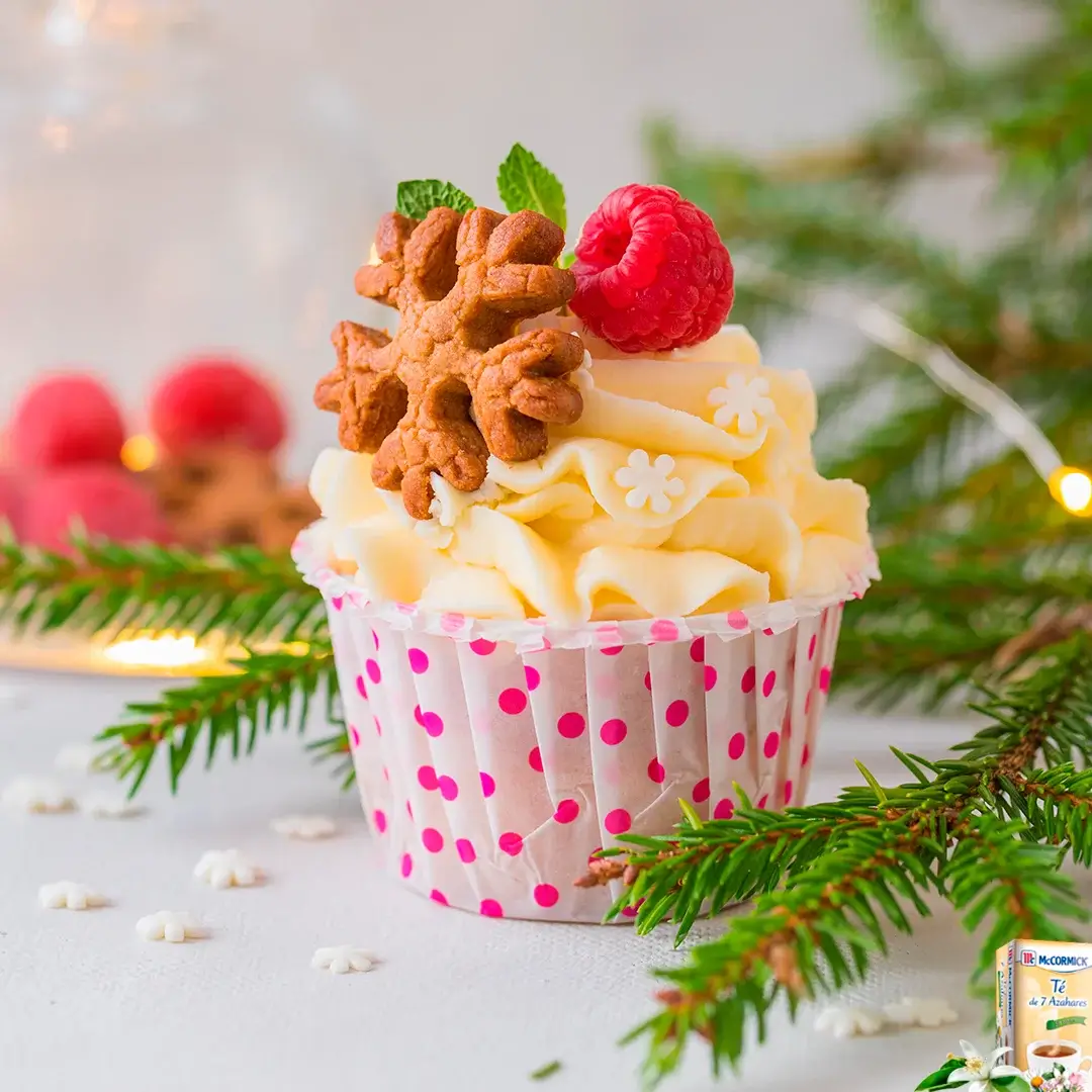 Cupcakes con té de 7 azahares McCormick