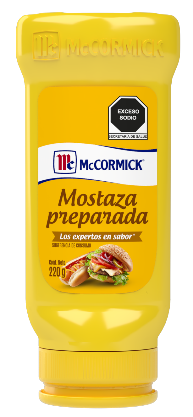 Botella Mostaza Amarilla McCormick
