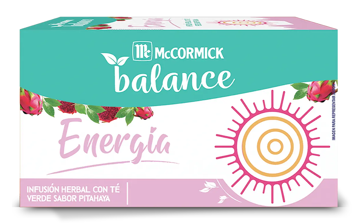 Caja de Tés Energía Balance McCormick