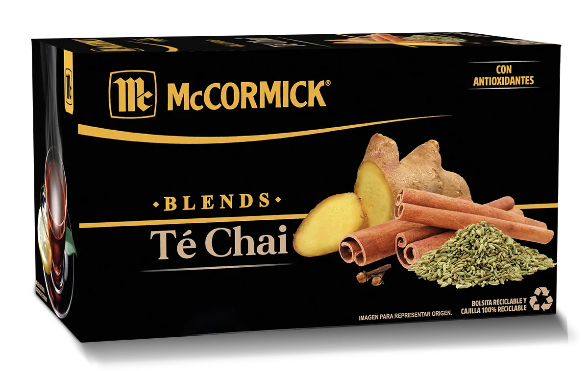 Sobres de Té Chai McCormick