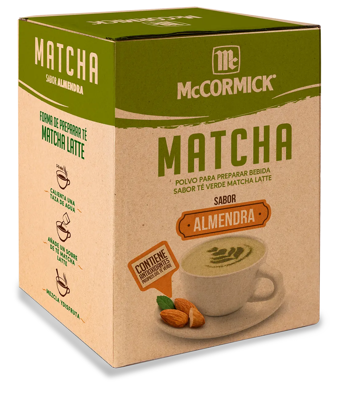 Matcha Latte sabor Almendra McCormick