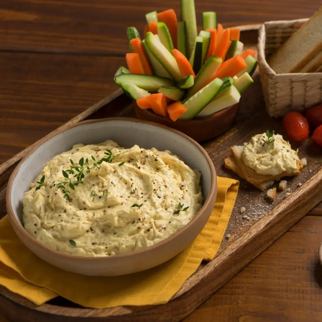 Dip de Mostaza McCormick con atún