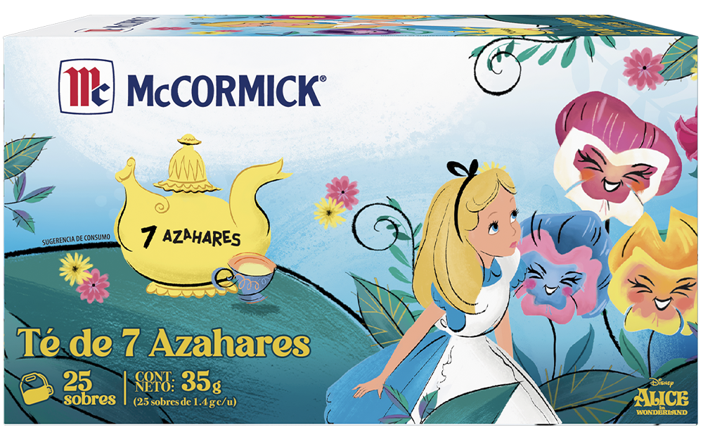 Sobres de té de 7 azahares McCormick