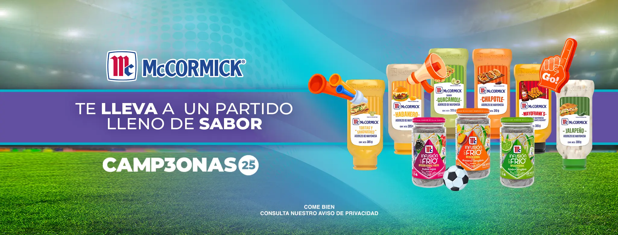 McCormick te regala boletos para el CAMPEONAS TOUR 2025” McCormick te ...