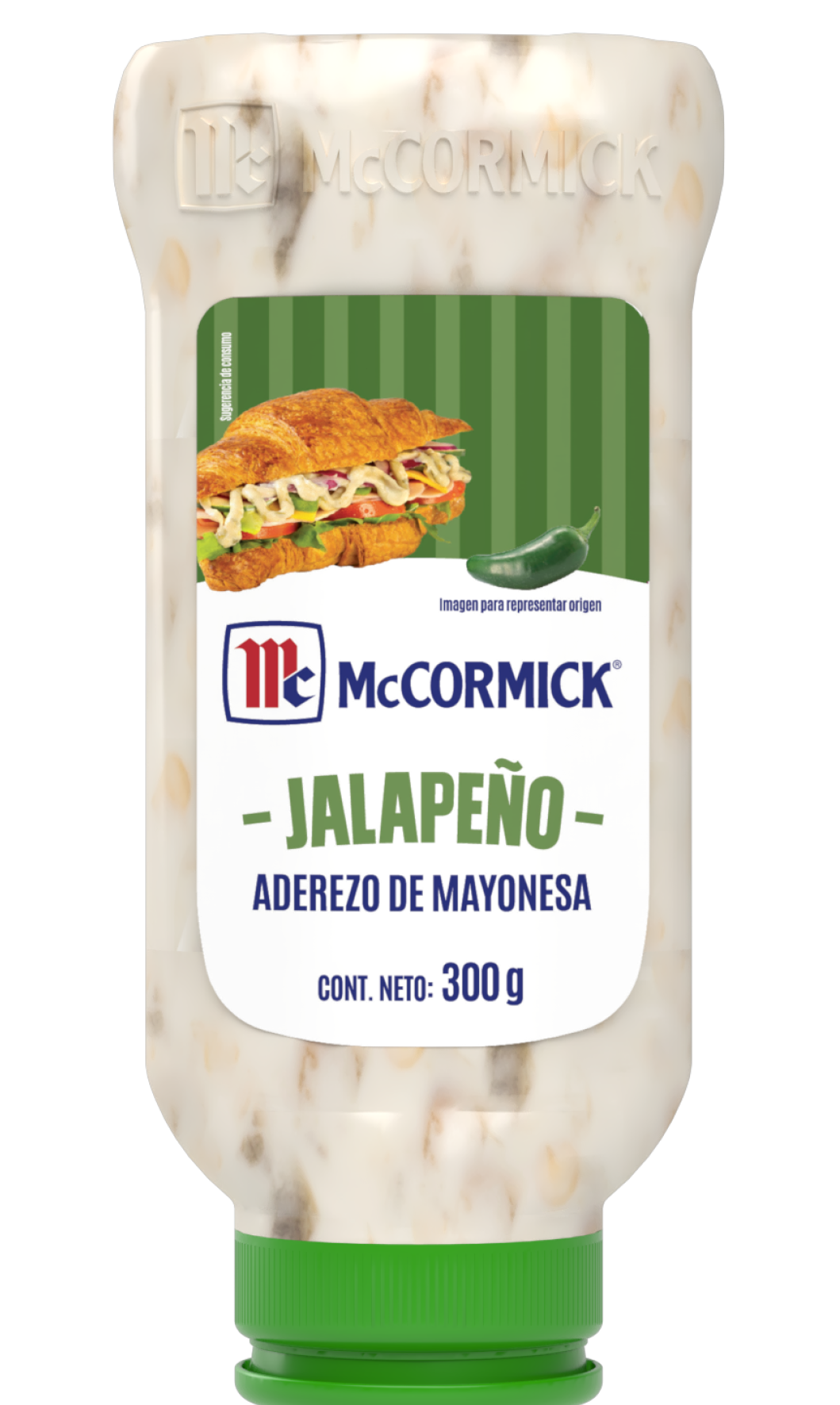 Aderezo de mayonesa con chile jalapeño mccormick